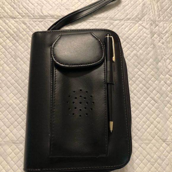 Accessories | Beautiful Leather Daytimer | Poshmark